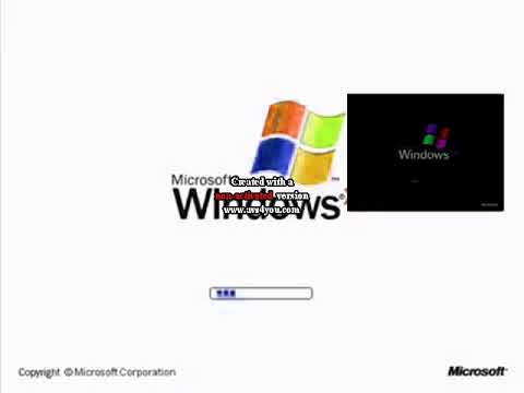 SCARIEST WINDOWS XP LOGO 2001 2014 X EVER - YouTube