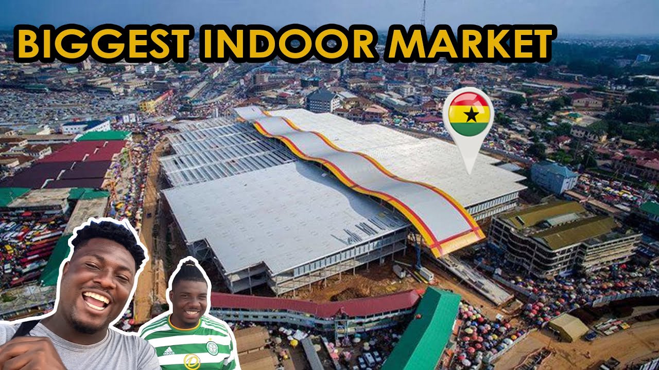 What’s Inside The Biggest Indoor Market In GHANA 🇬🇭 - YouTube