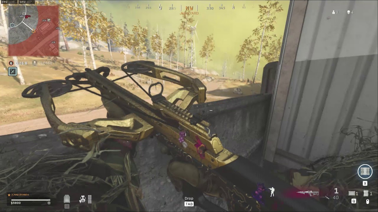 My first warzone solo win and using the crossbow! | Call of Duty Modern ...