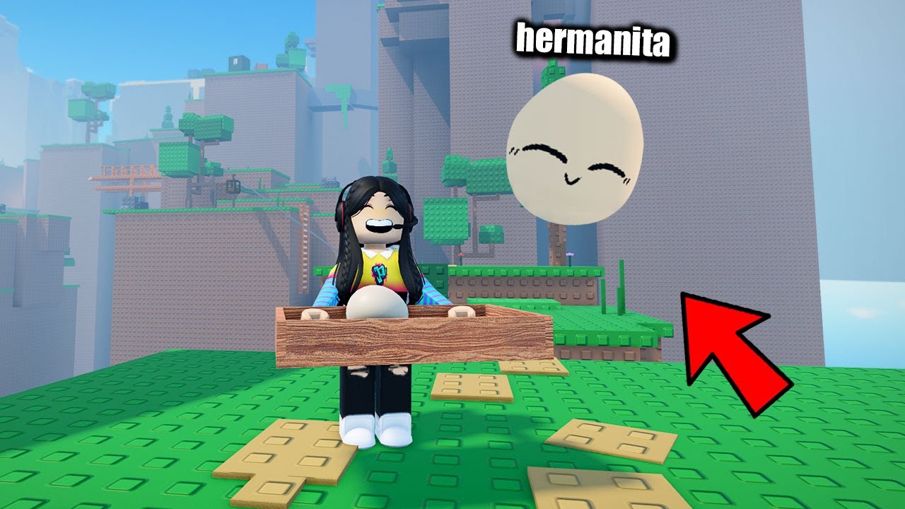 NO ROMPAS EL HUEVO EXTREMO 🥚😭 con mi hermanita en roblox | paolazgames ...