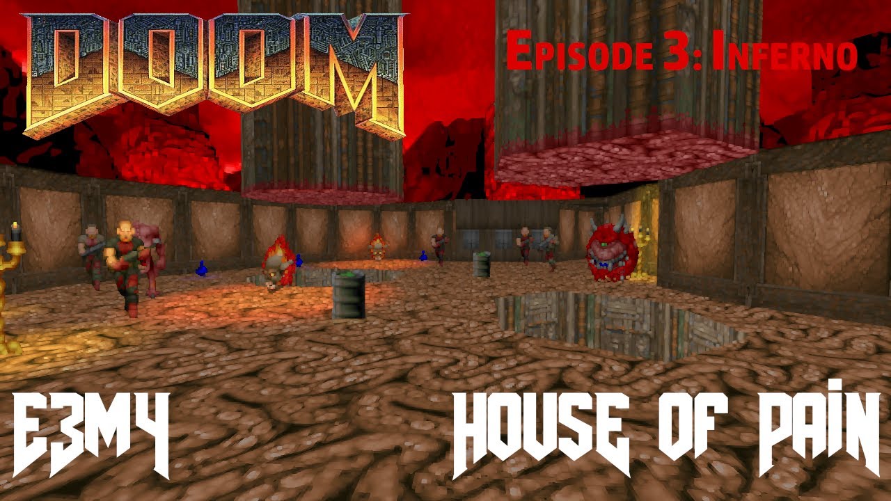 DOOM - E3M4: House of Pain - YouTube