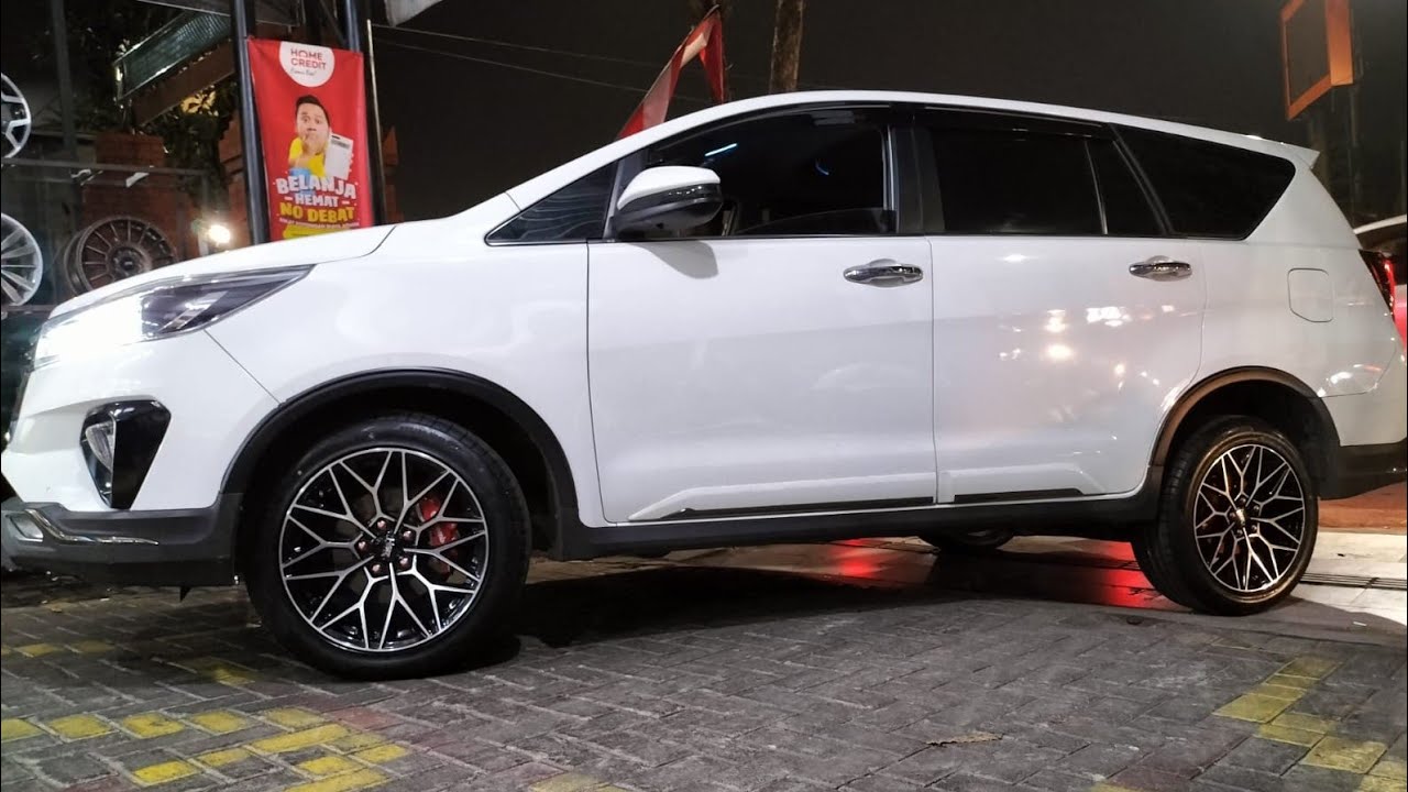 Toyota Innova Modifikasi ganti Velg HSR Ring 18 Ban ukuran 235 50 R18 ...