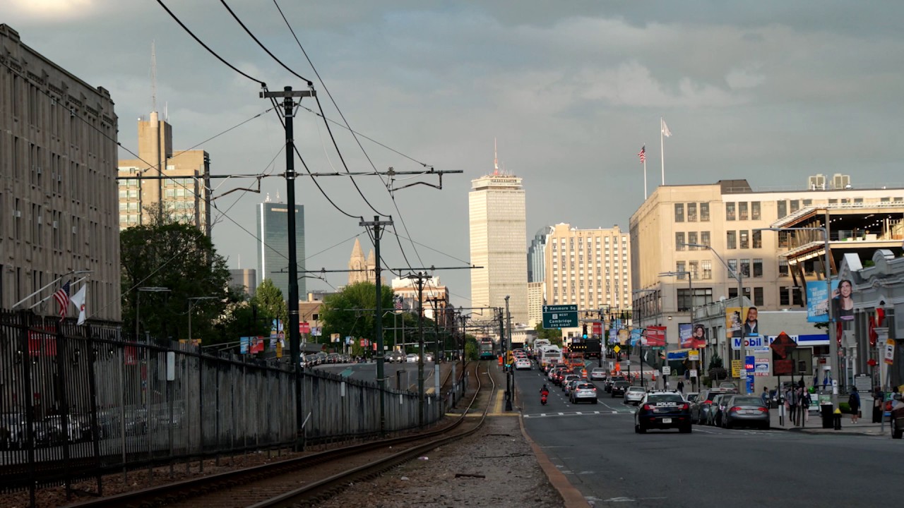 June 2, 2017 - Timelapse of Boston / Commonwealth Ave / Prudential ...