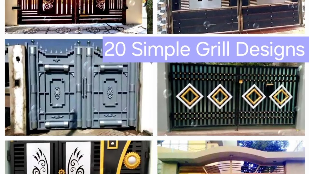Simple Grill Design. | 20 Simple Grill Designs #trending - YouTube