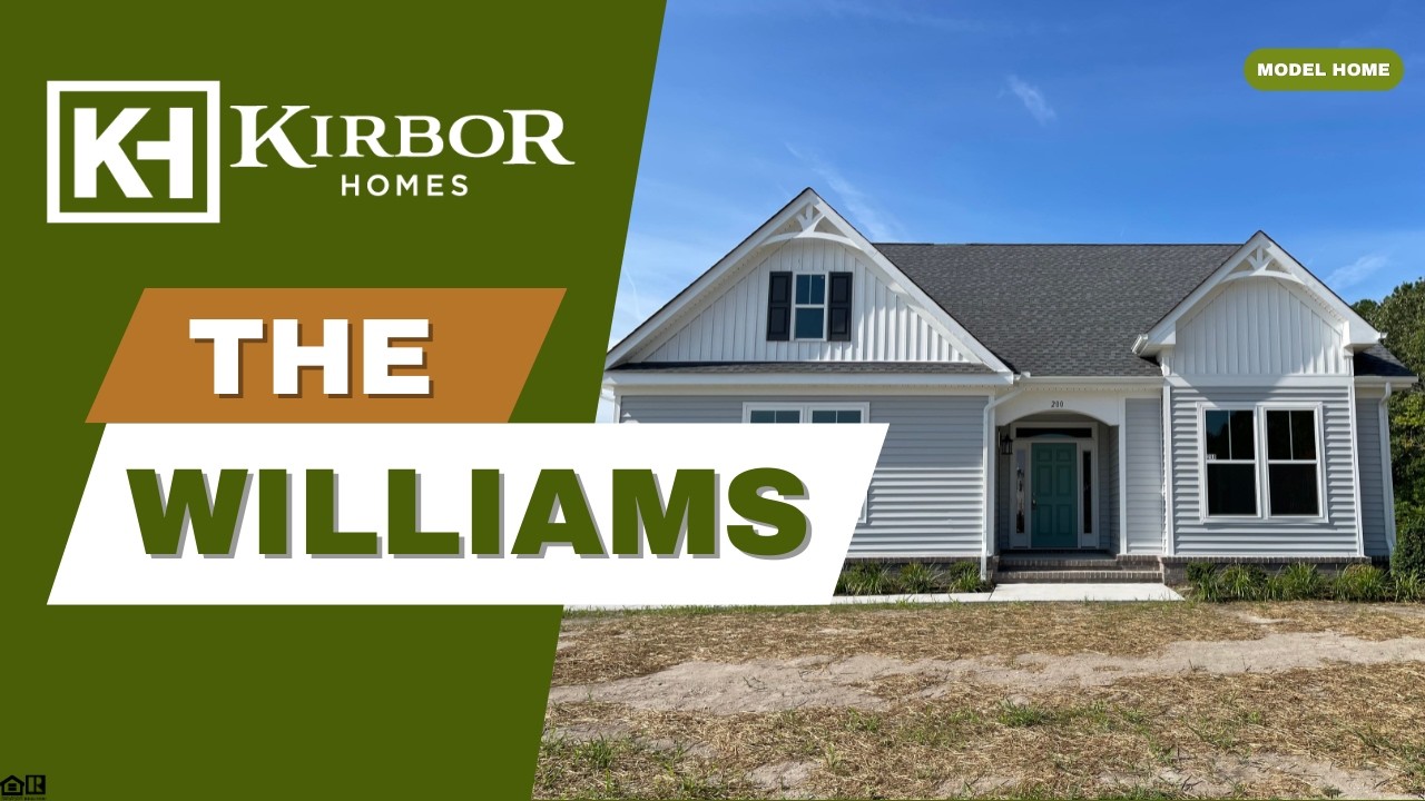 The Williams Model Home: Kirbor Homes - YouTube
