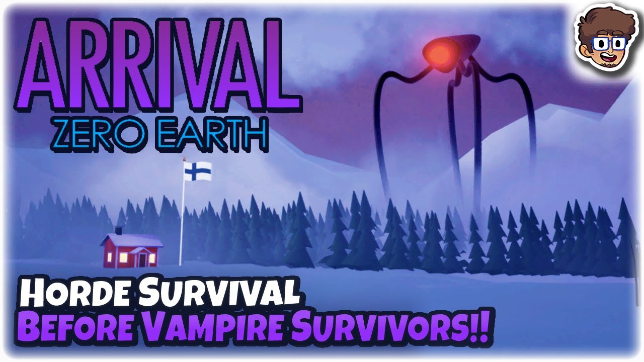 Horde Survival Roguelike Before Vampire Survivors!! | Let's Try: ARRIVAL: ZERO EARTH - YouTube