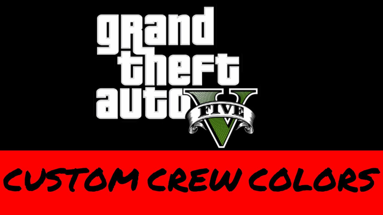 GTA 5 CREW COLORS GUIDE NEON LIME GREEN | AQUAMARINE GREEN | WASSABI ...