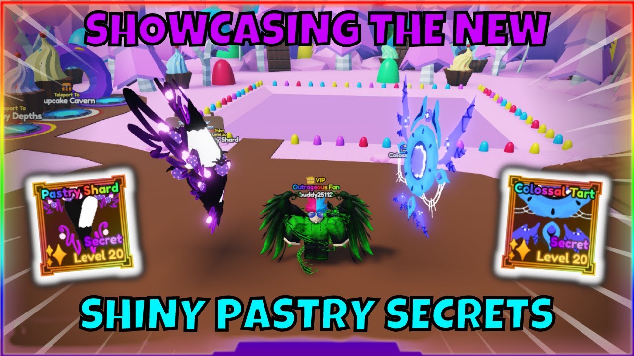 Showcasing The *NEW* SHINY Pastry Egg Secret Pets! Colossal Tart ...