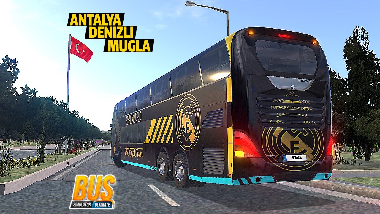 Neoplan Skyliner Real Madrid Vip Skin Antalya→Denizli→Mugla | Bus ...