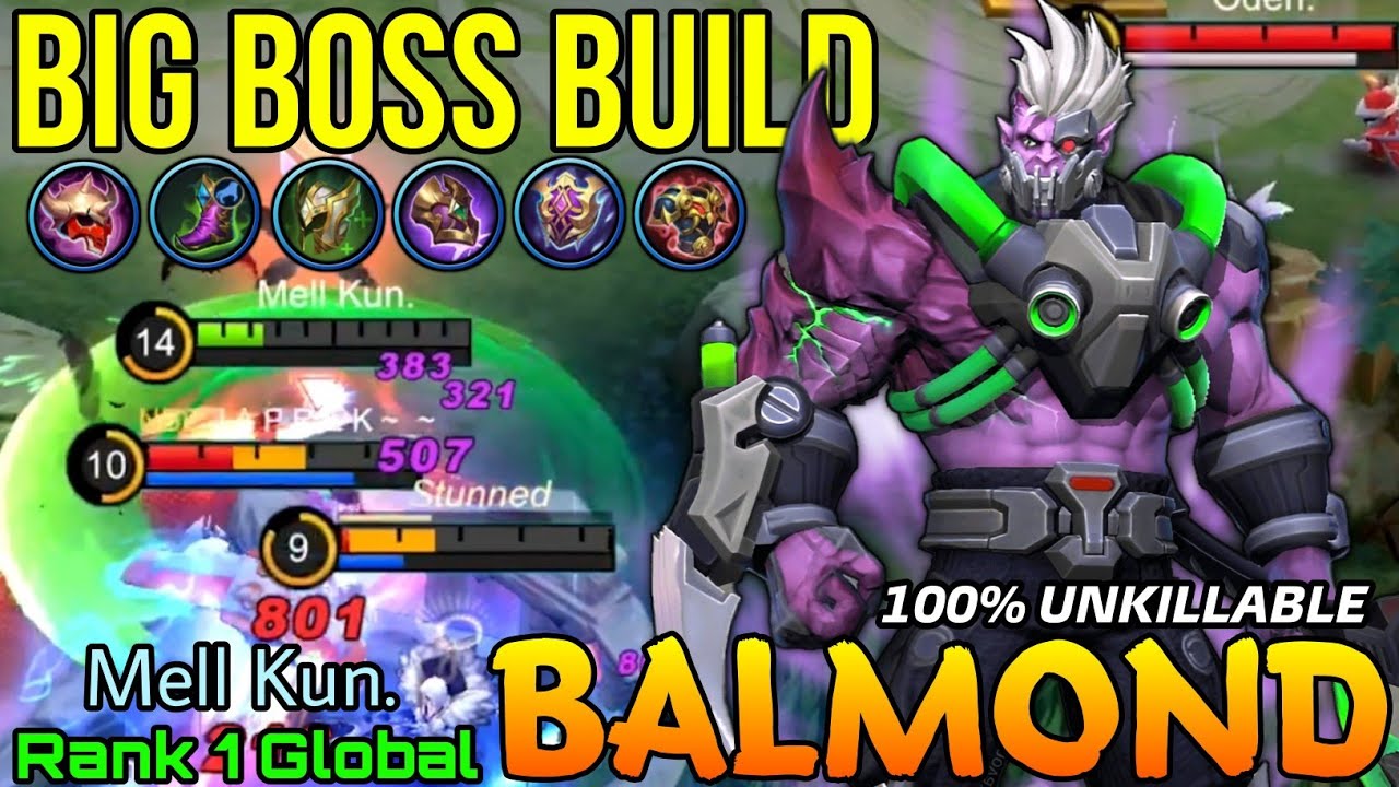 100% UNKILLABLE Balmond Big Boss Build - Top 1 Global Balmond by Mell ...