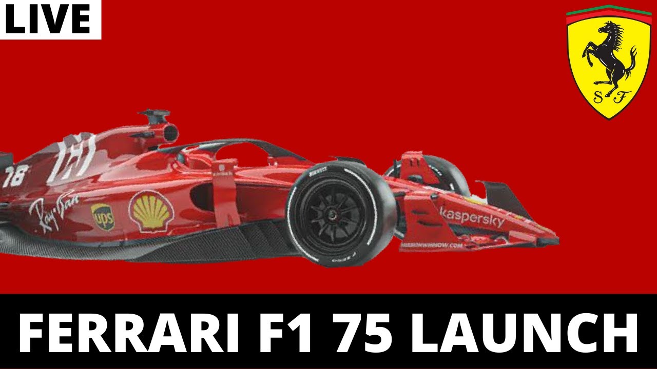 Ferrari F1-75 launch live - YouTube