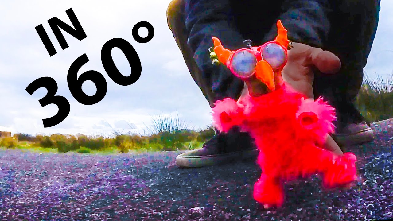 Taking my puppet for a walk - YouTube