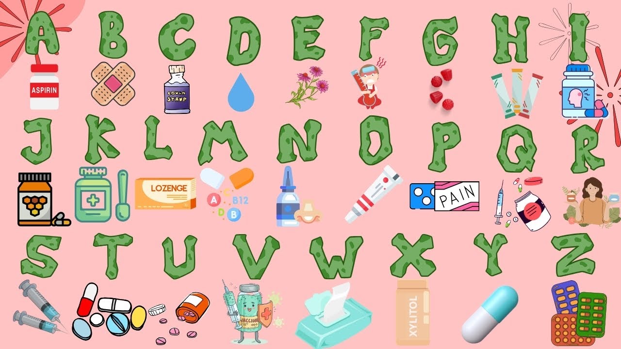 Learn the ABCs of Medicines 💊 | Educational Alphabet Song for Kids ...