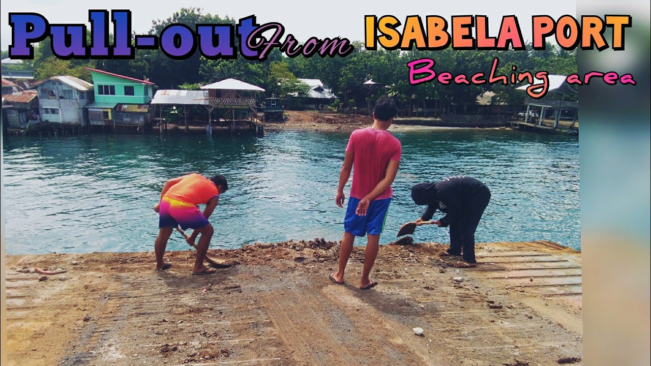pull-out from isabela port for BALABAGAN | maneuvering - YouTube
