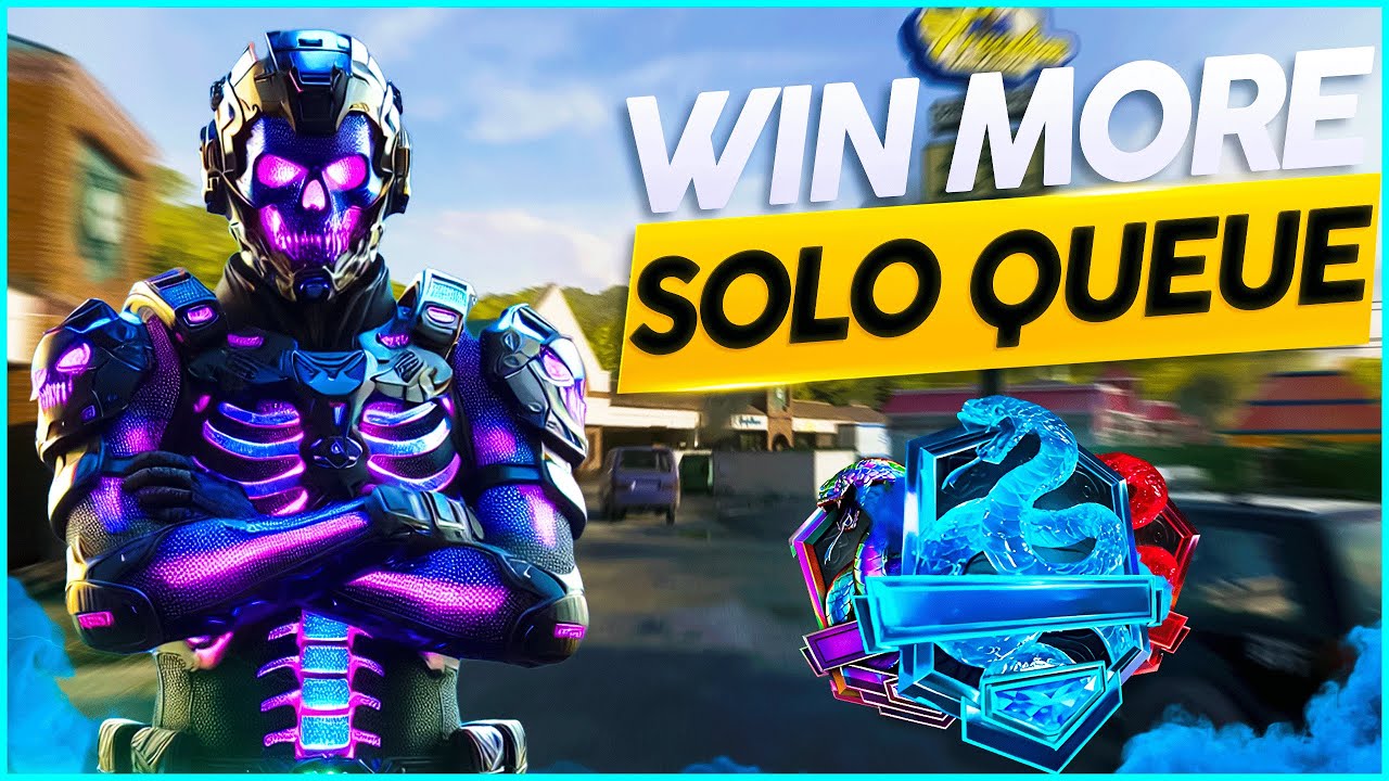 BO6 RANKED PLAY : HOW TO WIN PLAYING SOLO QUEUE WITH ANY TEAM 😲🔥 - YouTube