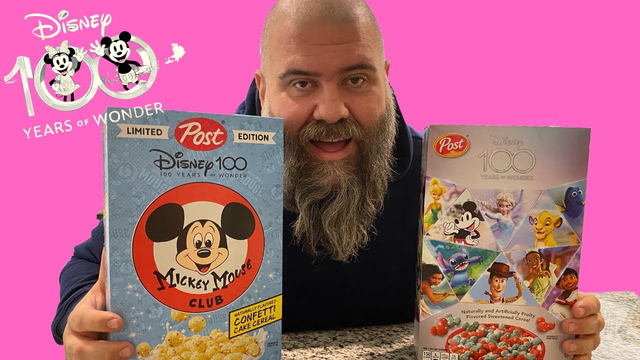 TRYING DISNEY'S LIMITED EDITION 100 YEARS OF WONDER CEREAL! #disney ...