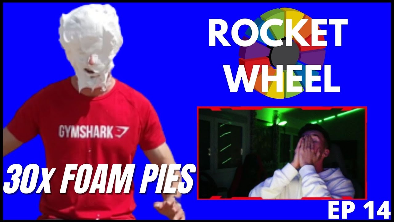 FO(A)MO FORFEIT !!! 30X FOAM PIES TO THE FACE !!!! ROCKET WHEEL EP 14 ...