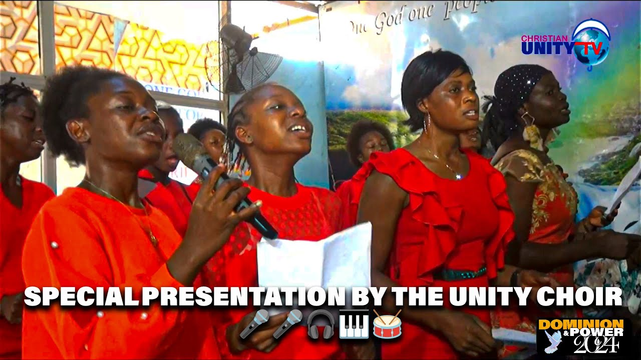 SPECIAL PRESENTATION BY THE UNITY CHOIR 🎤🎤🎧🎹🥁 - YouTube