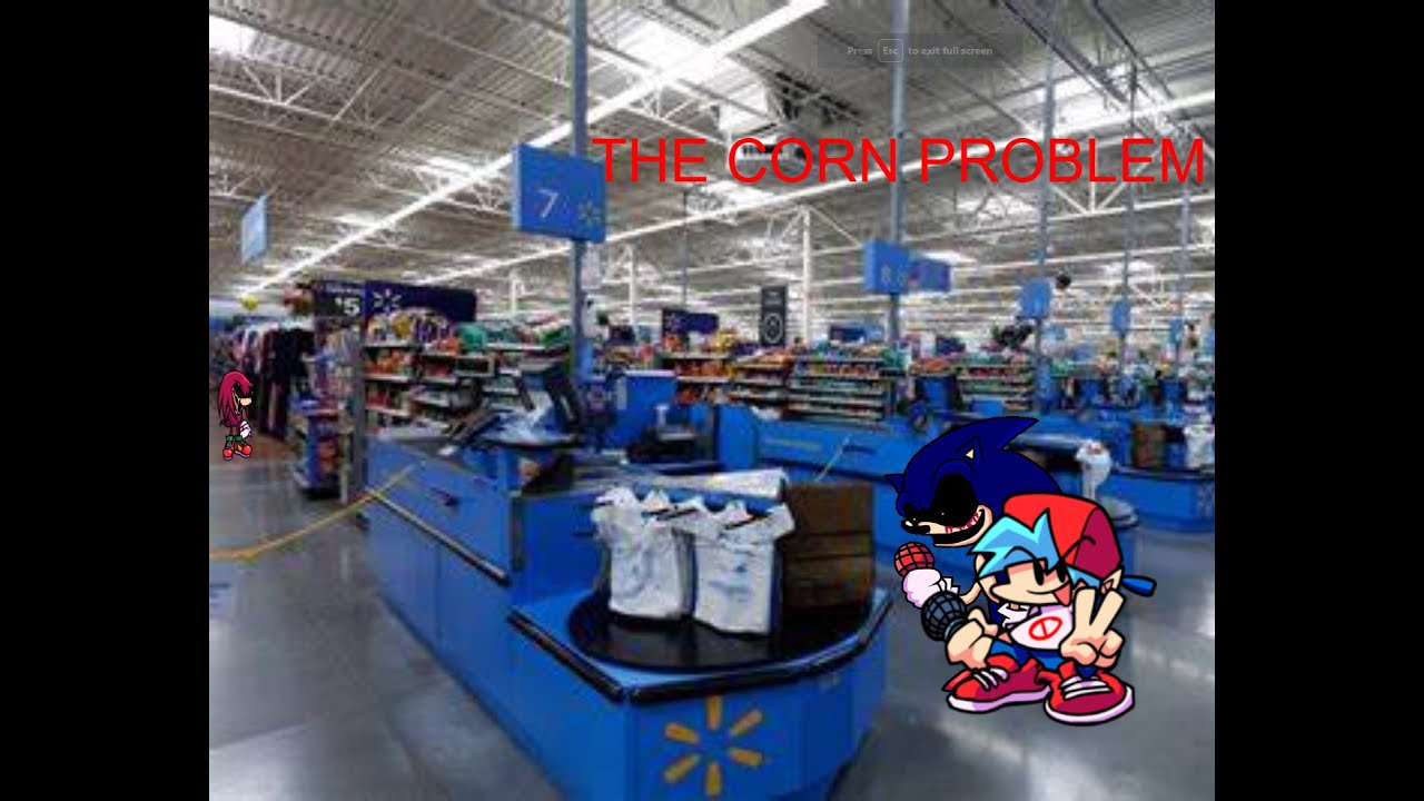 Sonic.exe and Boyfriend Show: episode 2 The Corn Incident - YouTube