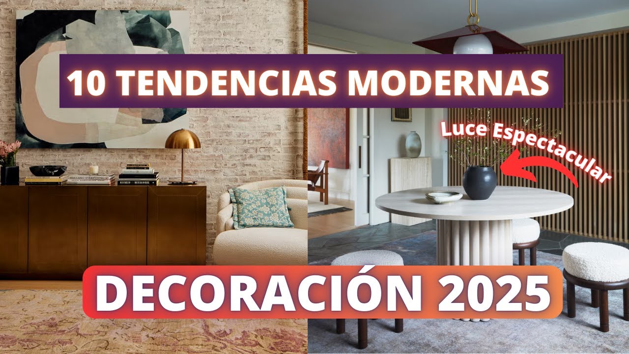 10 TENDENCIAS MODERNAS DECORACIÓN 2025! ESTO ARRASARÁ EN DISEÑO DE ...