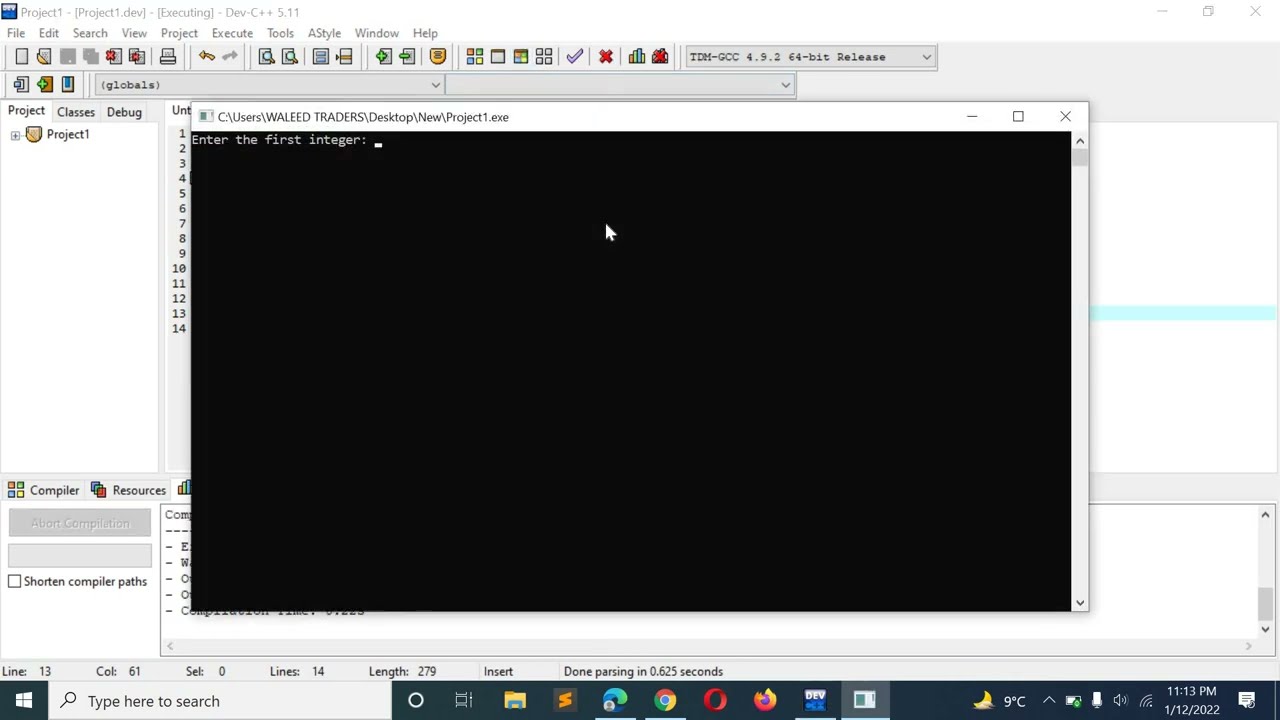 C Program To Divide Two Numbers Dividing Two Numbers In C YouTube C Program To Divide Two Numbers Dividing Two Numbers In C YouTube