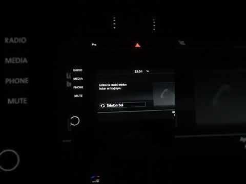 Passat B8 ( 2015) iki bluetooth cihazı bağlama konuşma ve müzik player için part 1