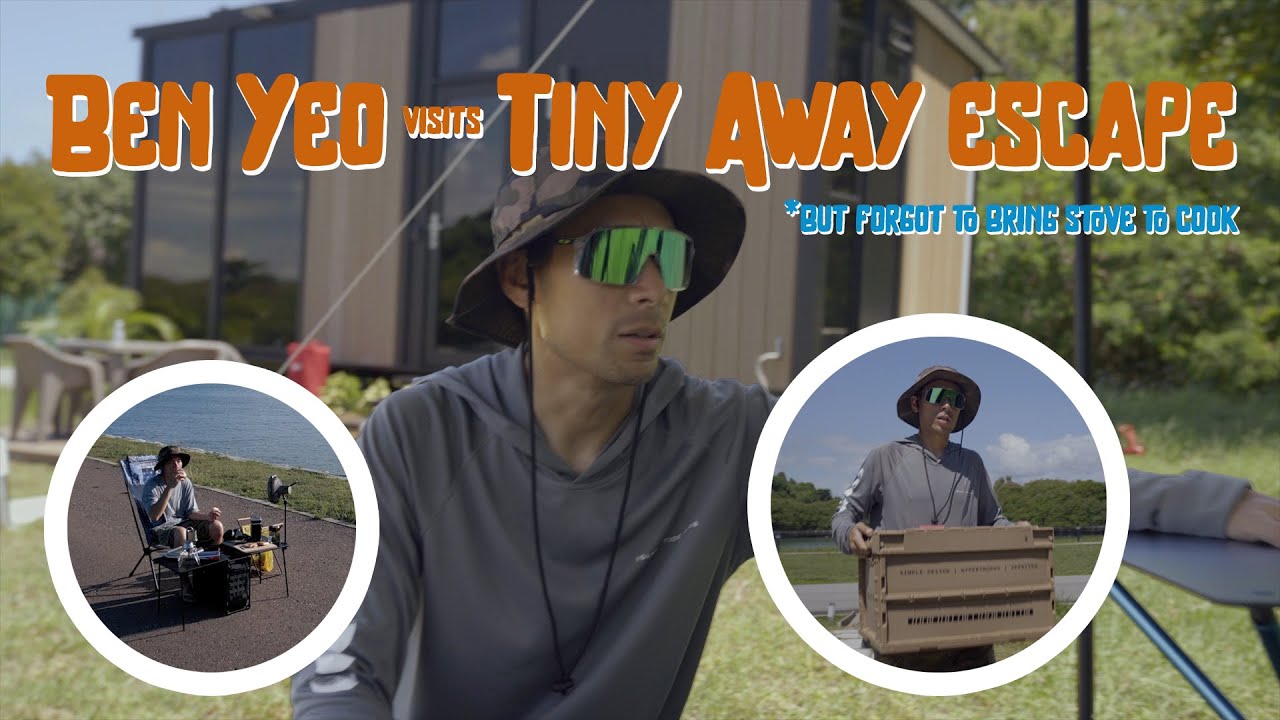 Ben Yeo goes to Tiny Away Escape at Lazarus Island - YouTube