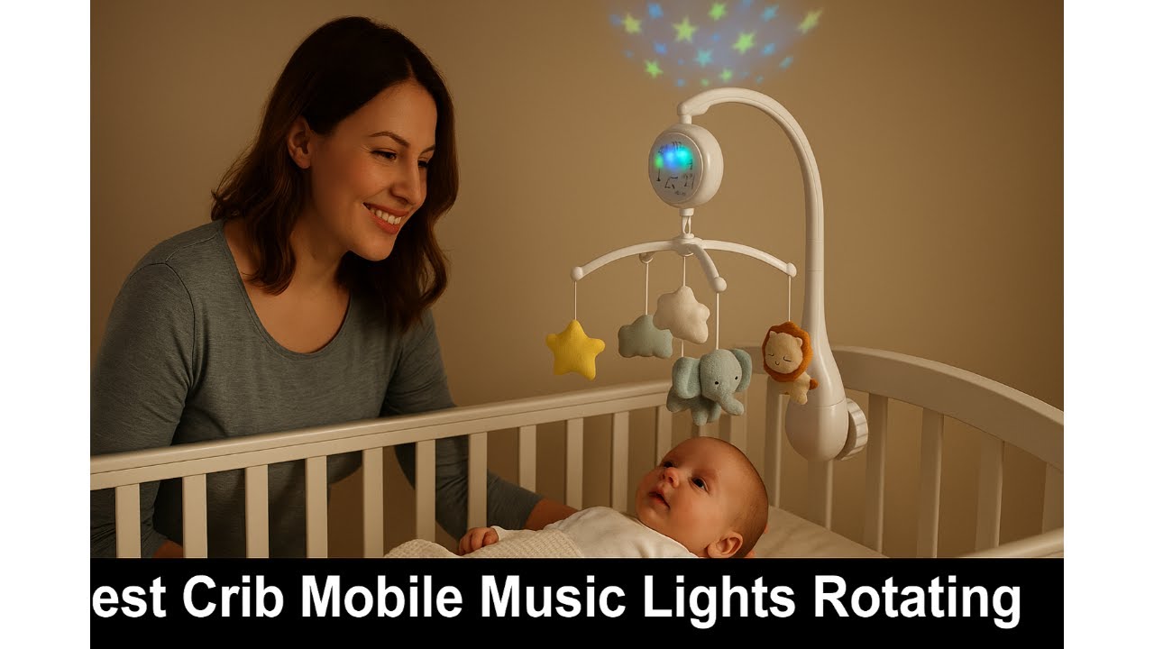 🎶 RSEPD Crib Mobile with Music and Lights, Baby Mobiles | Best Crib ...