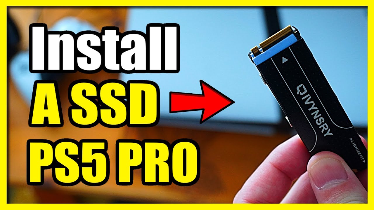 How to install M.2 SSD on PS5 Pro Console (Easy Guide) - YouTube
