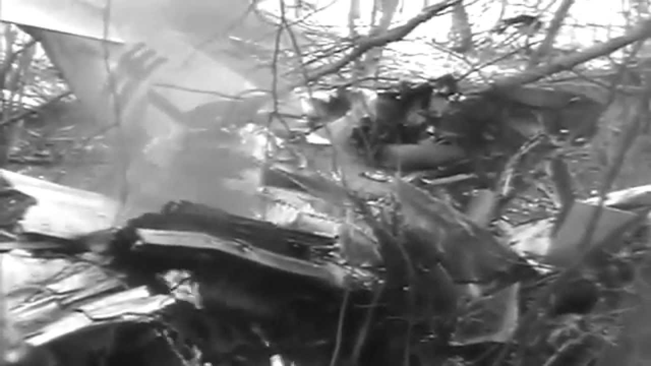 Flaming US Flying Fortress, Berismenil, Belgium ; P-47 Crash, Bissen ...