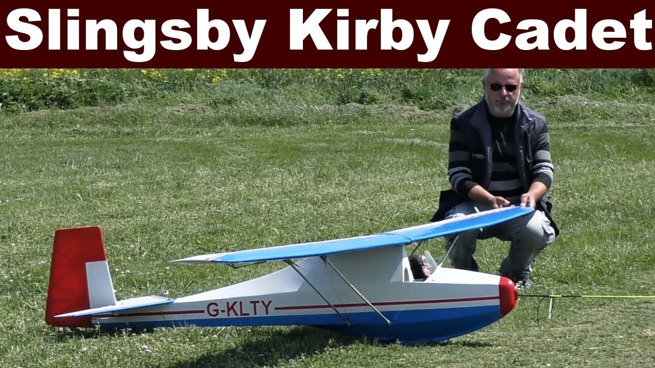 Slingsby Kirby Cadet, scale RC glider, Hranice 2020 - YouTube