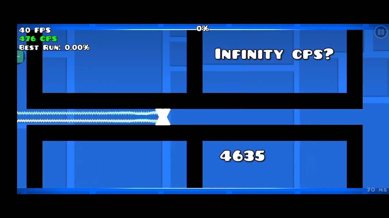 test cps: infinity? [GDBOT] + AUTOCLICKER - YouTube