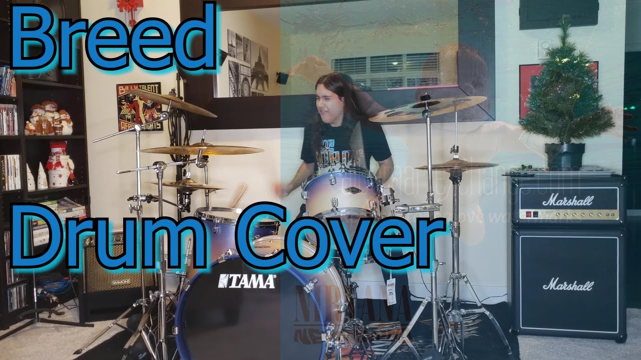 Breed - Nirvana - Drum Cover - YouTube