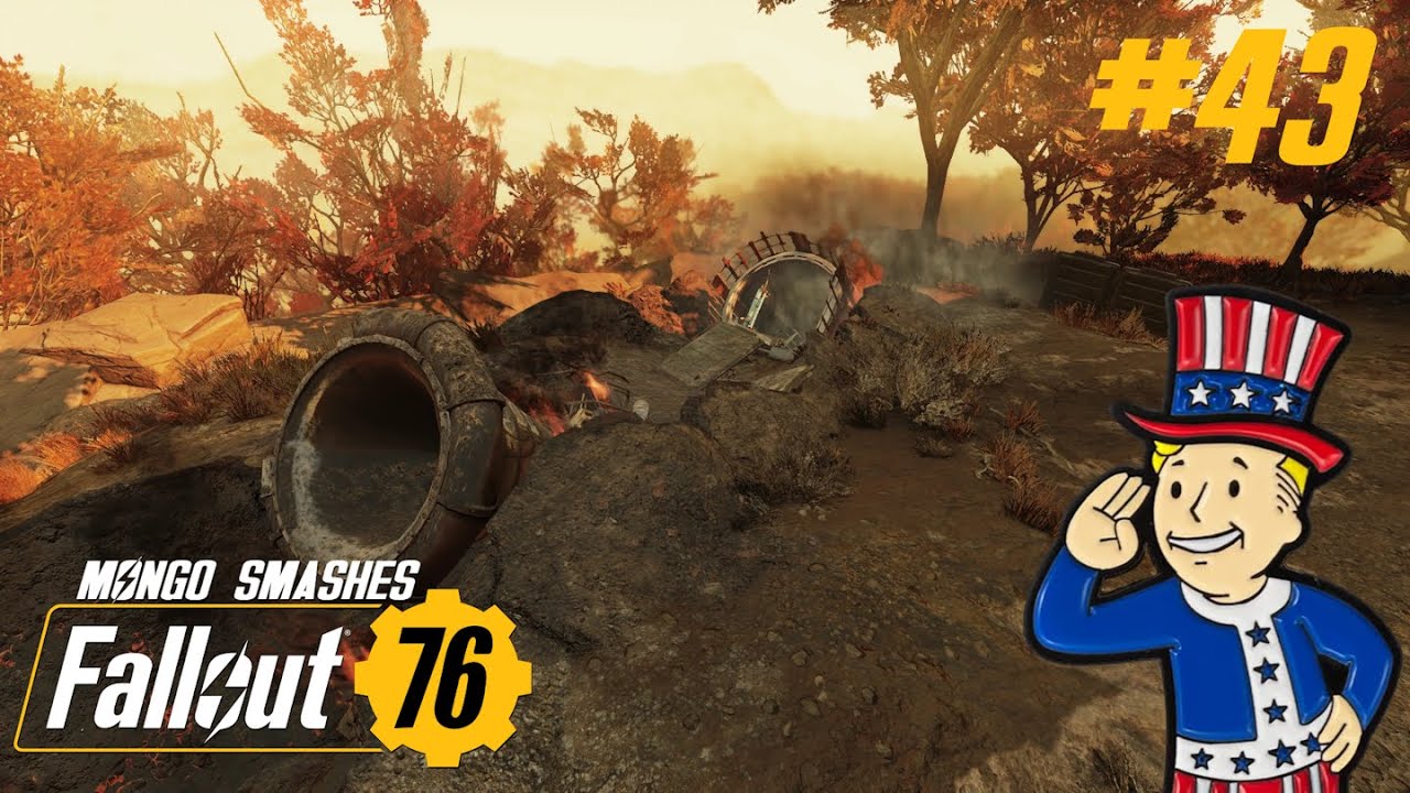 Fallout 76 Part 43 - Ally: Crash Landing (Start) - YouTube