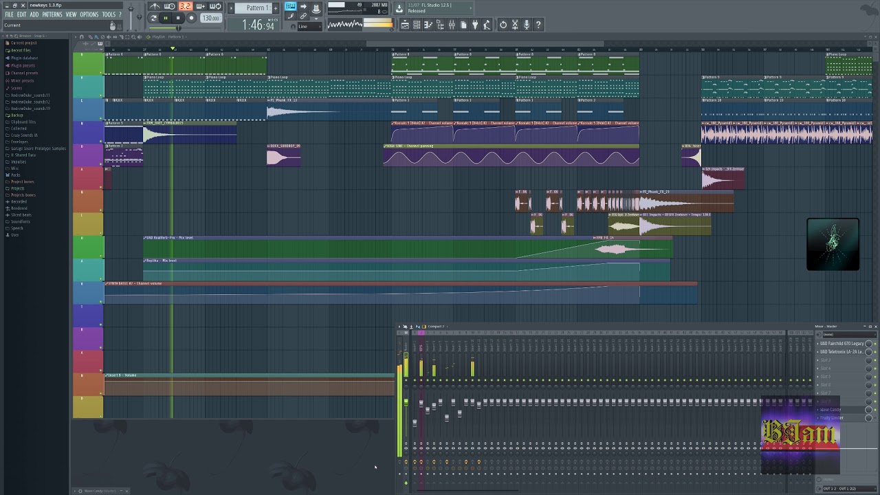 BJam - Lights in the Sky (FL Studio 12) Dance EDM - YouTube