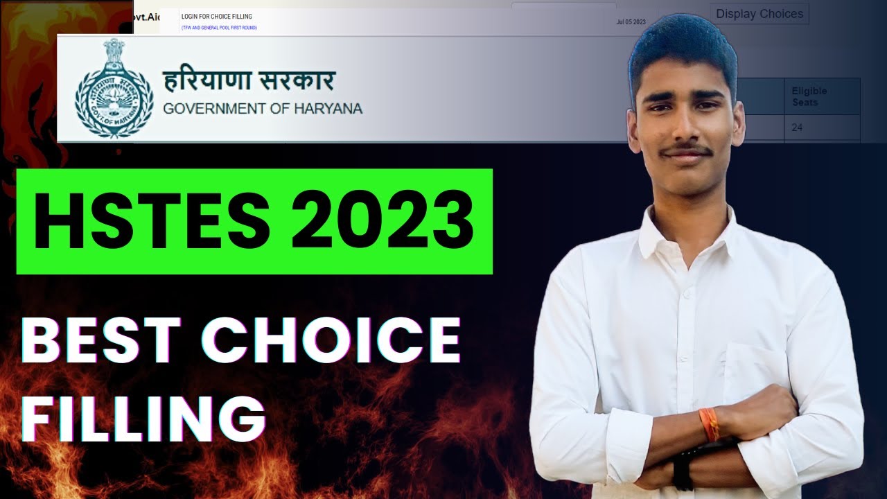 आखिर। वो समय आ गया 📢 HSTES Choice Filling Step by Step | Collegemitra ...