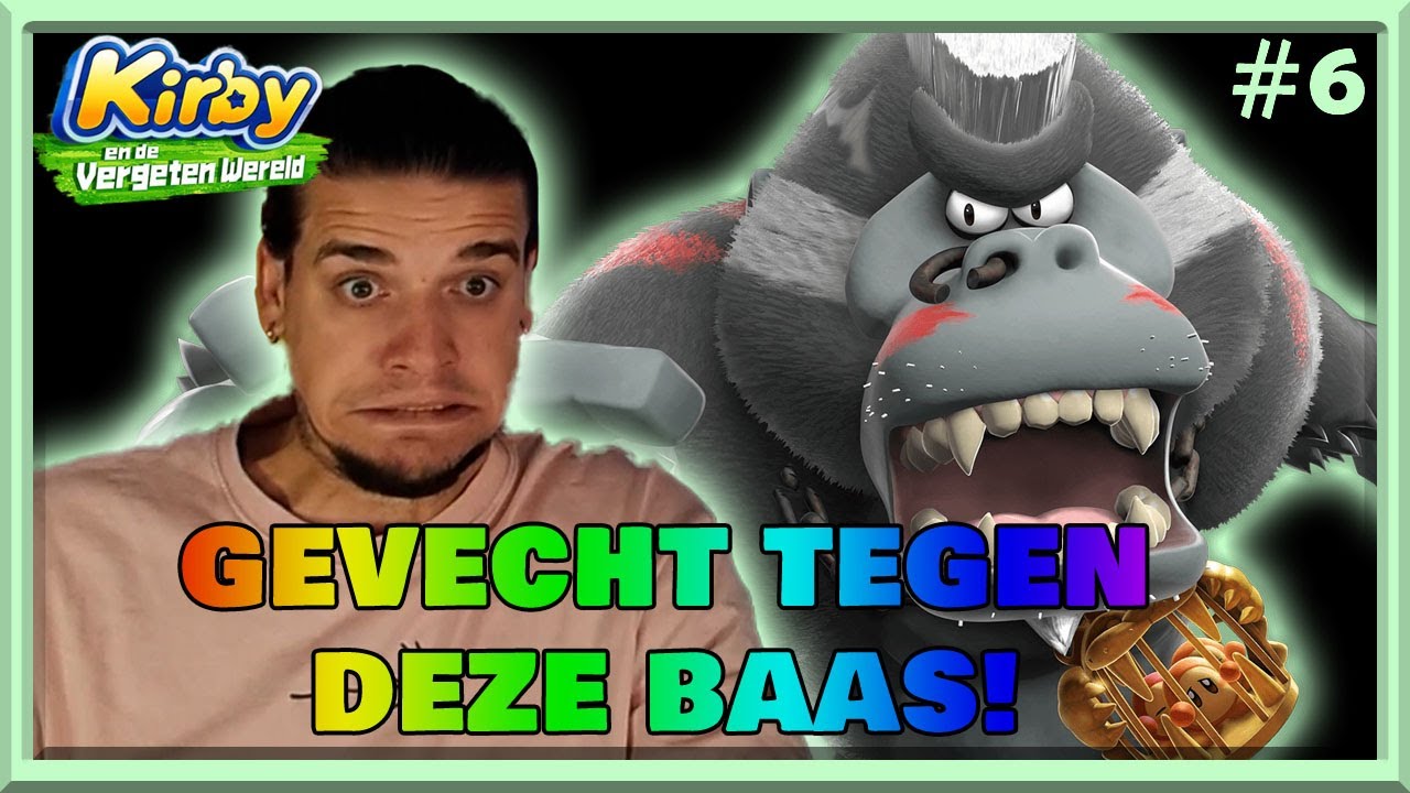 GEVECHT TEGEN DEZE BAAS! | KIRBY EN DE VERGETEN WERELD | EINDBAAS | #6 ...