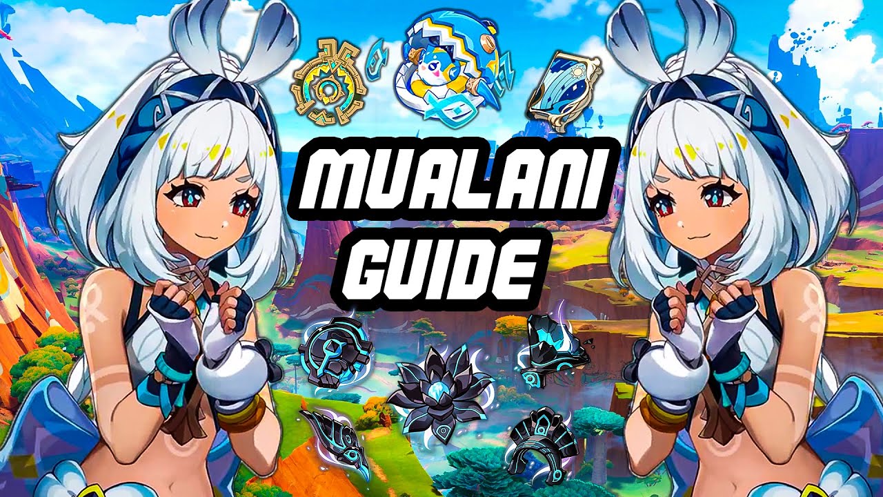 MUALANI GUIDE |Weapons Artifacts & Talents | Genshin Impact 5.0 - YouTube