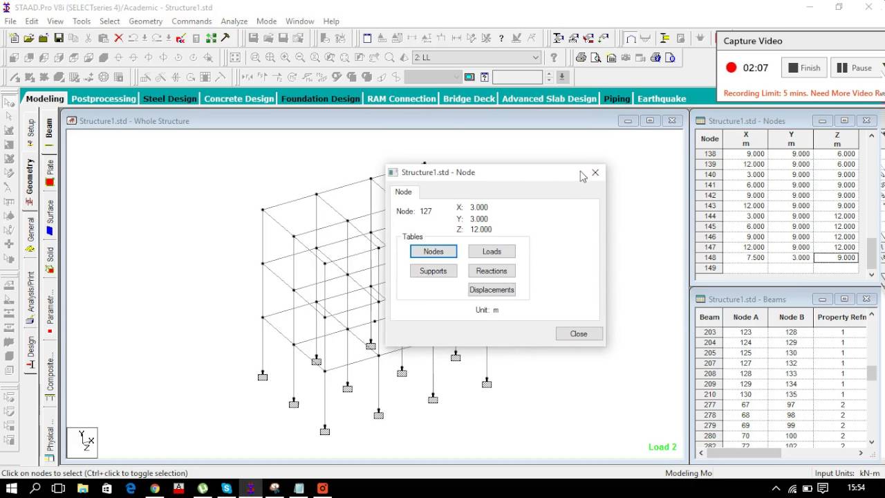 HOW TO USE MASTER SLAVE IN STAAD? - YouTube