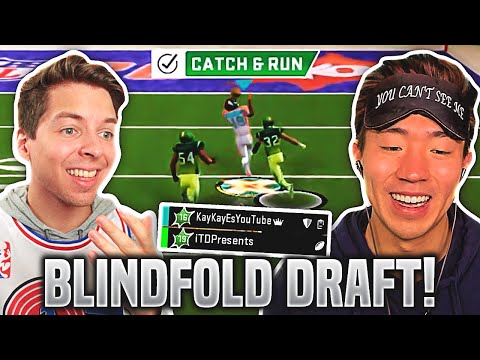 BLINDFOLD DRAFT! INSANE SUPERSTAR KO GAMES W/ TD! Madden 20