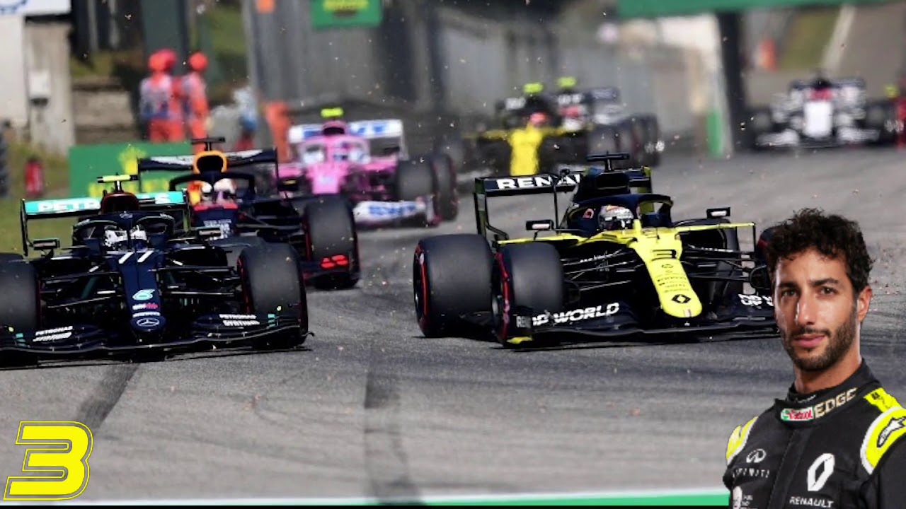Daniel Ricciardo - "Let's F**king Go" After Overtaking Bottas - Italian ...