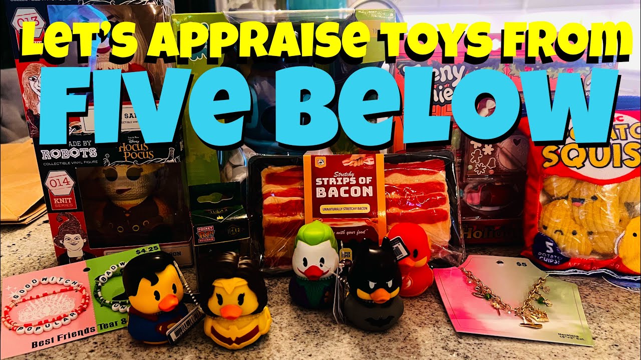 Shopping for toys at Five Below. Some are worth more than $5. Ep. #301 ...