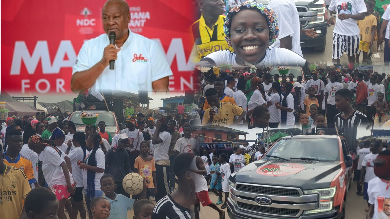H.E. John Mahama and NDC Guru's Storms Anomabo Okyir Festival 2024 ...