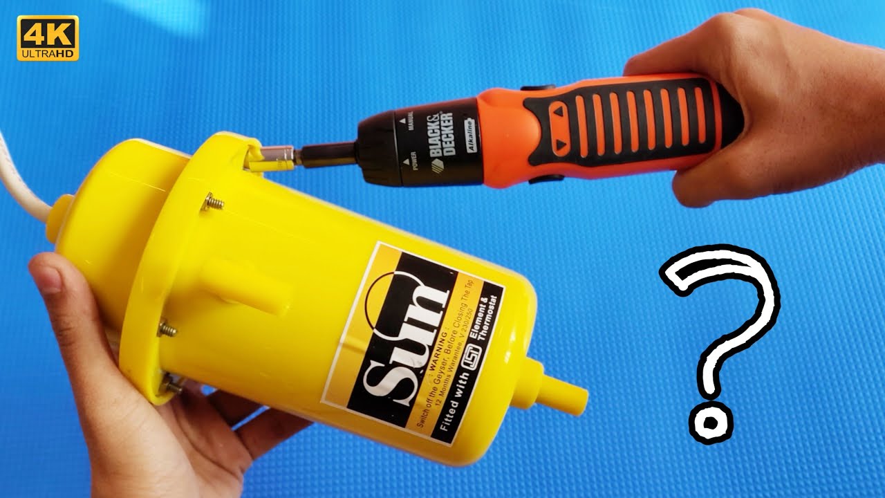 What Is Inside A Instant Water Heater Or Geyser - YouTube
