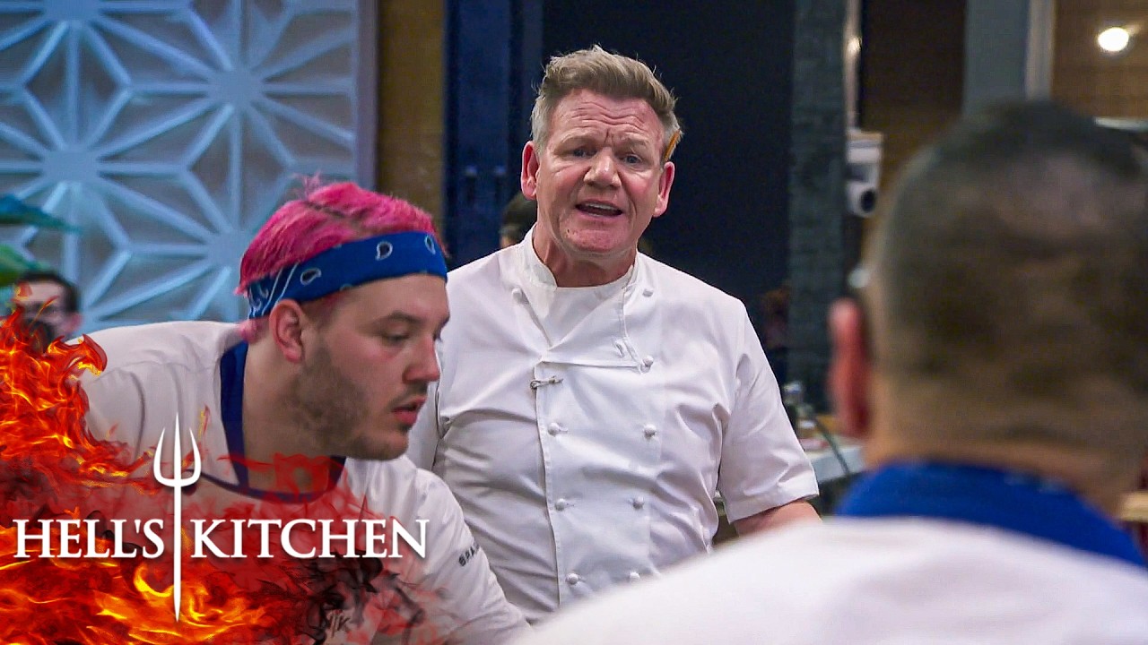 Raw Carbonara Infuriates Chef Ramsay as Chef Makes a Big Song & Dance ...