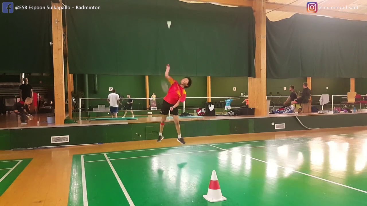 Badminton physical on court training - YouTube