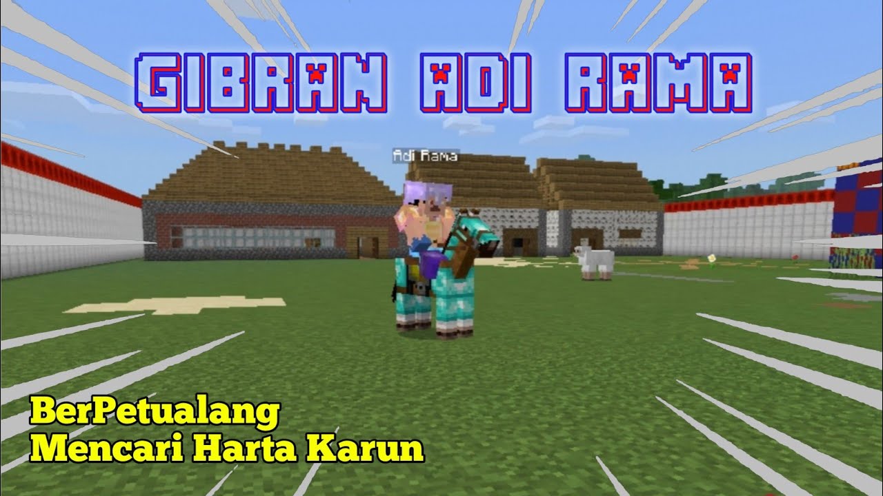 Ke Gabutan Gibran Adi Rama Di Minecraft - YouTube