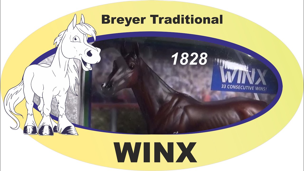 Breyer Traditional 1828 Winx - YouTube