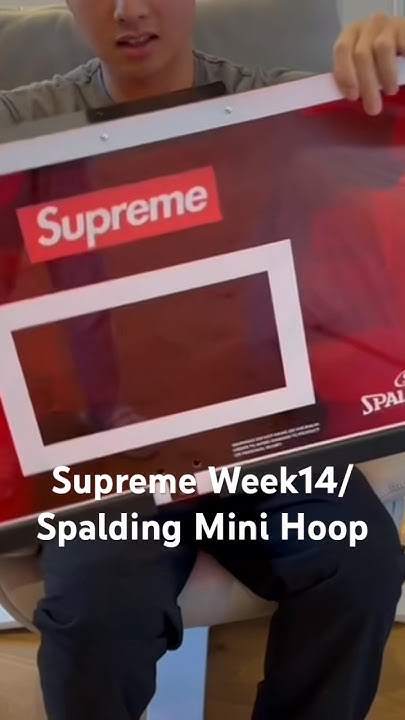 Supreme Week 14/Spalding Mini Basketball Hoop @Supreme @spalding # ...