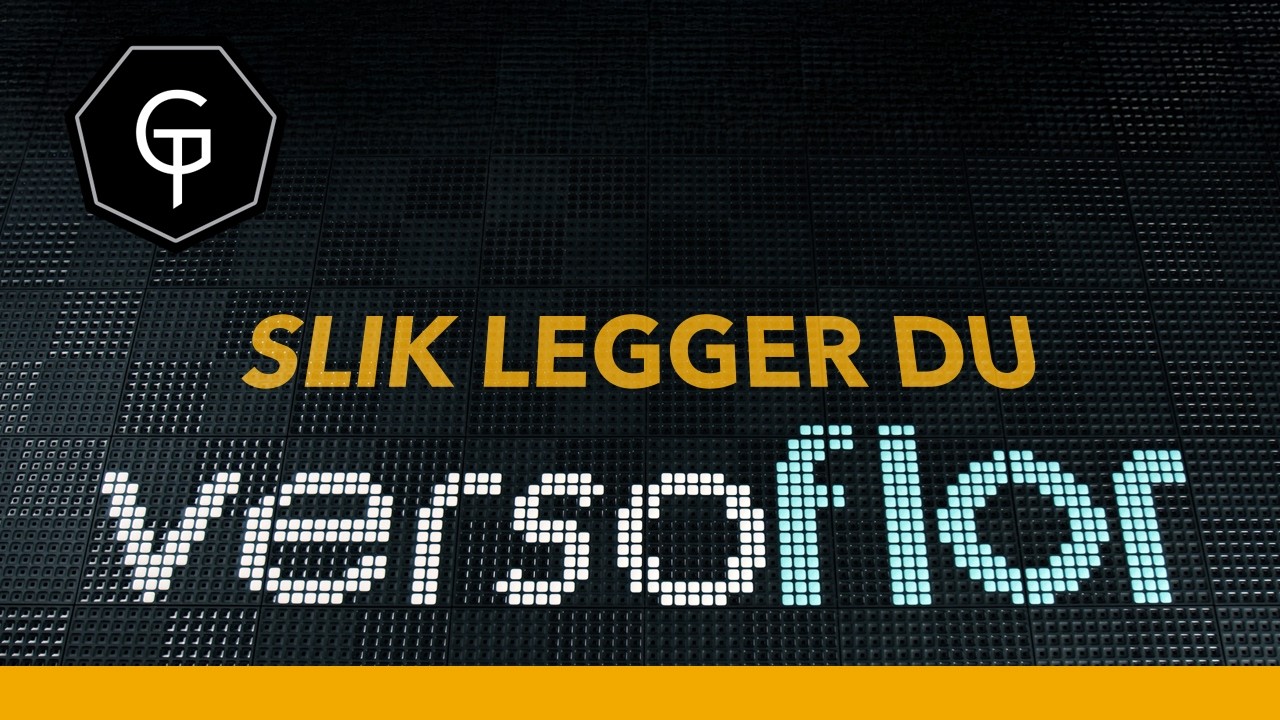 Vi legger Versoflor – Slik får du et perfekt garasjegulv! - YouTube